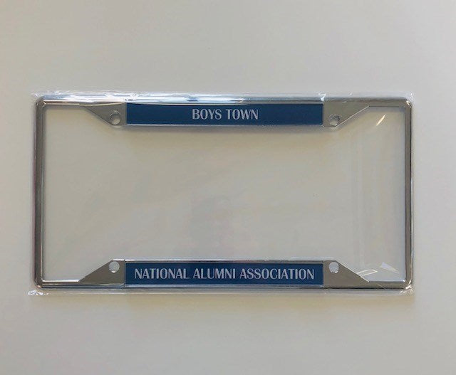 Boys Town Alumni Association License Plate Holder – Boys Town Gift Shop
