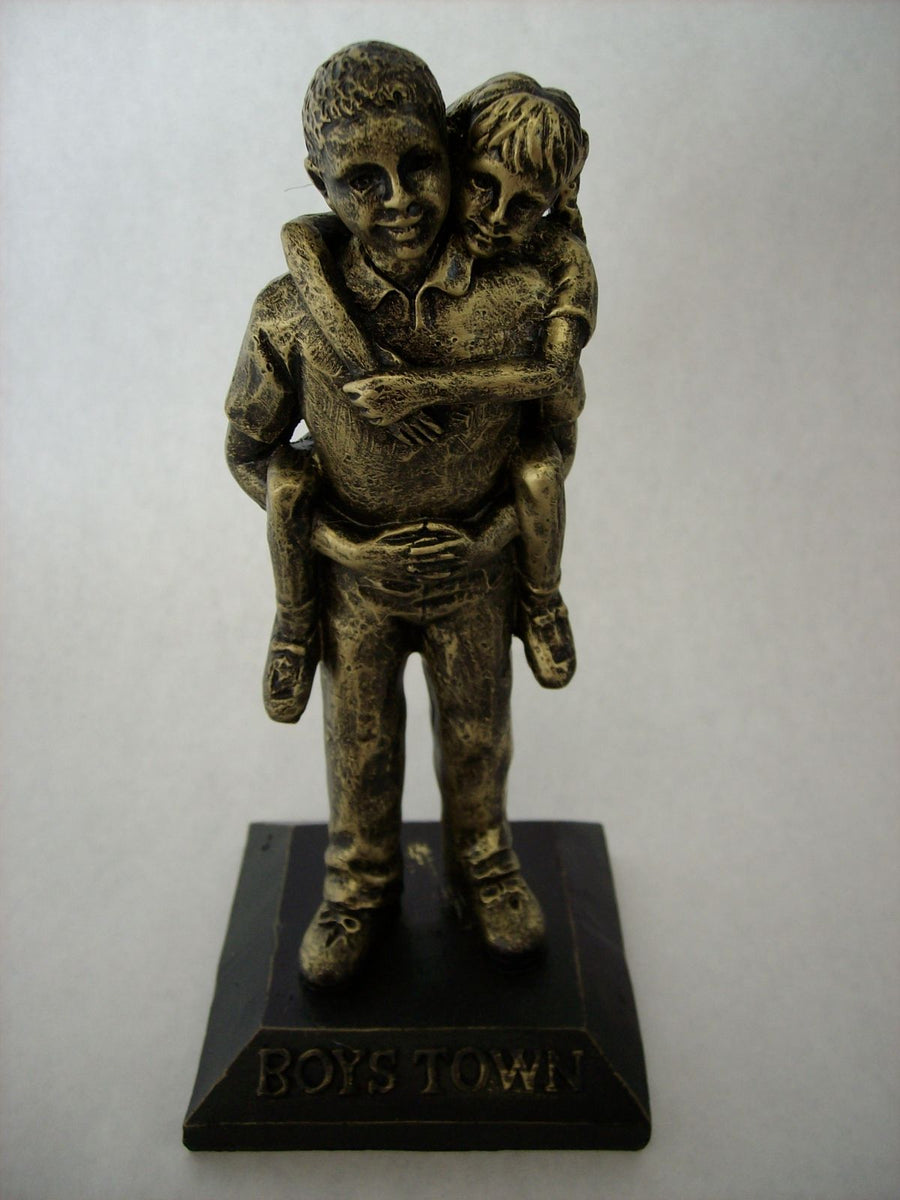 Work Will Continue Statue w/ Bronze Finish – Boys Town Gift Shop